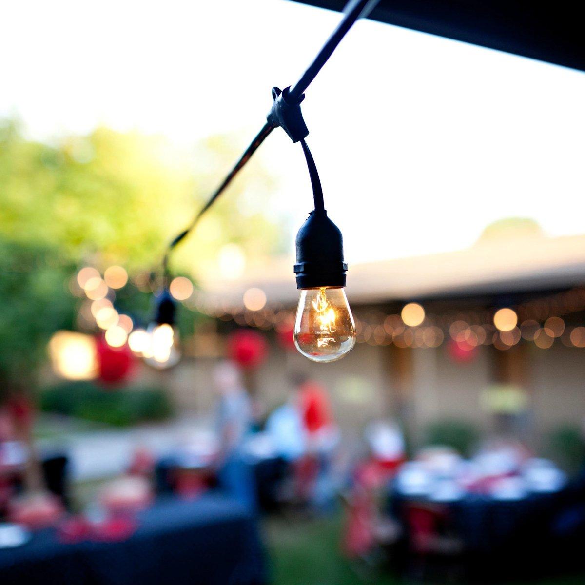 48' Decorative Outdoor String Lights | Shades of Light