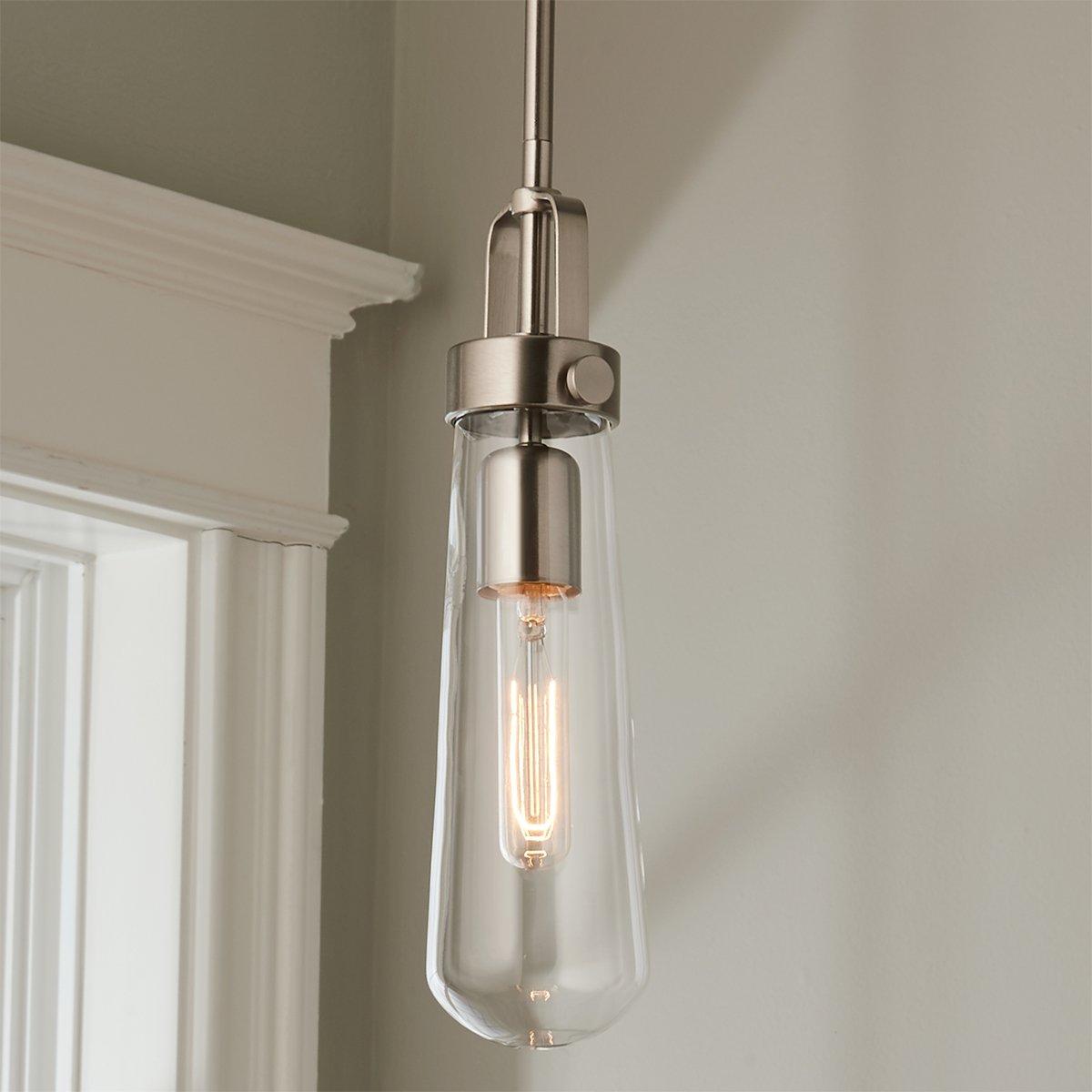 Clear Glass Vial Pendant Light | Shades of Light