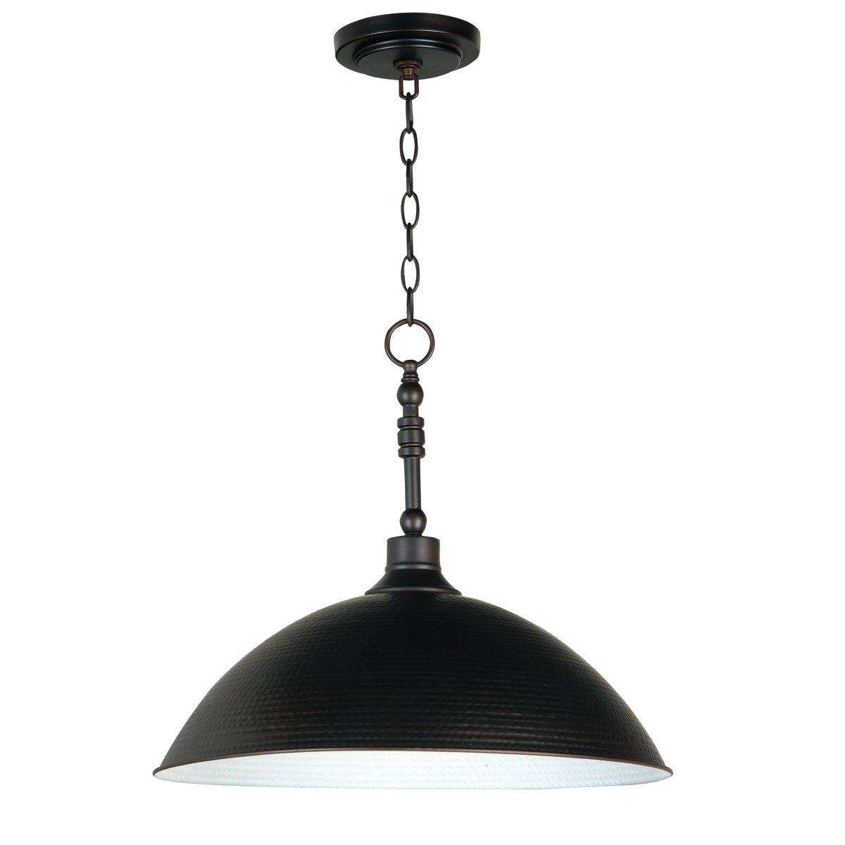 Hammered Metal Pendant Light - Large | Shades of Light