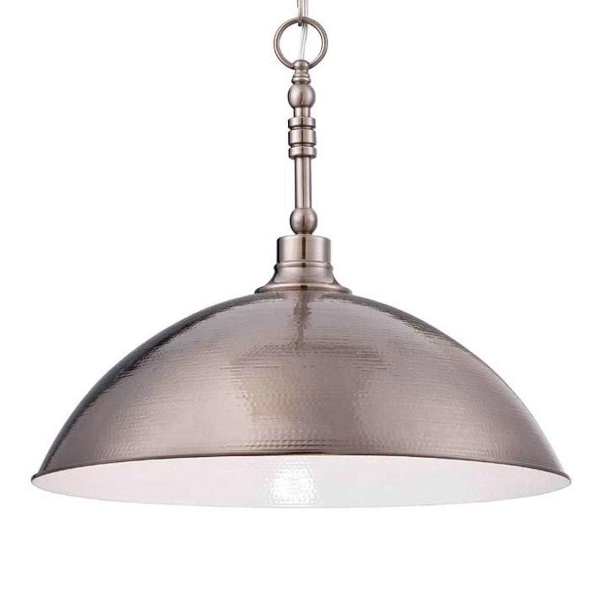 Hammered Metal Pendant Light - Large | Shades of Light