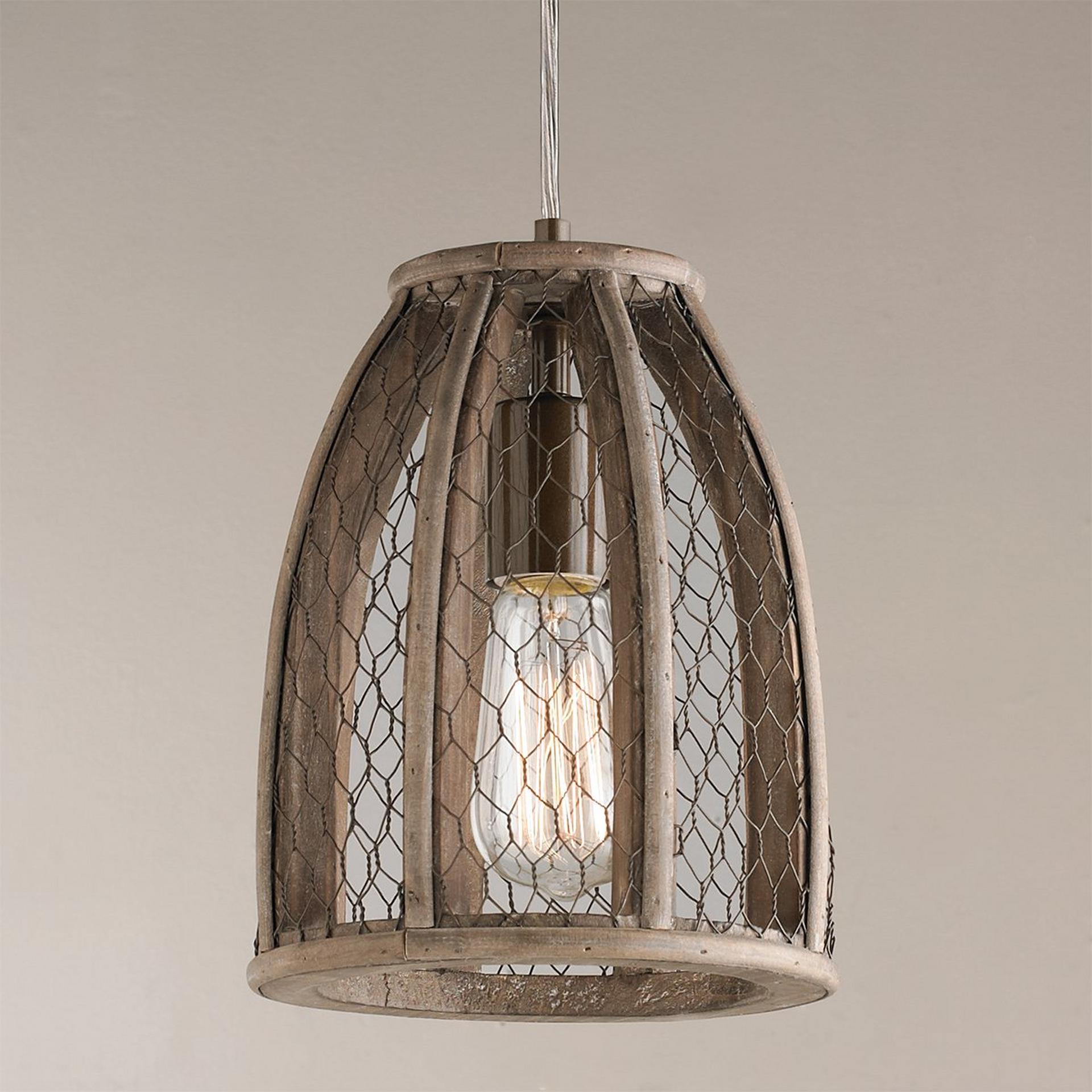 Chicken Wire Pendant - Small | Shades of Light