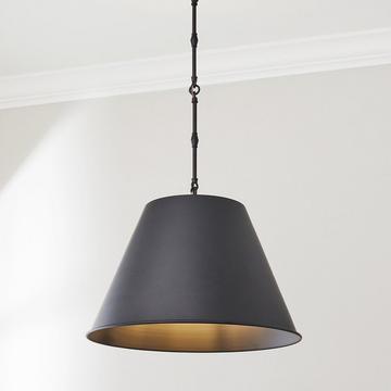 Modern Metal Shade Pendant - Large | Shades of Light