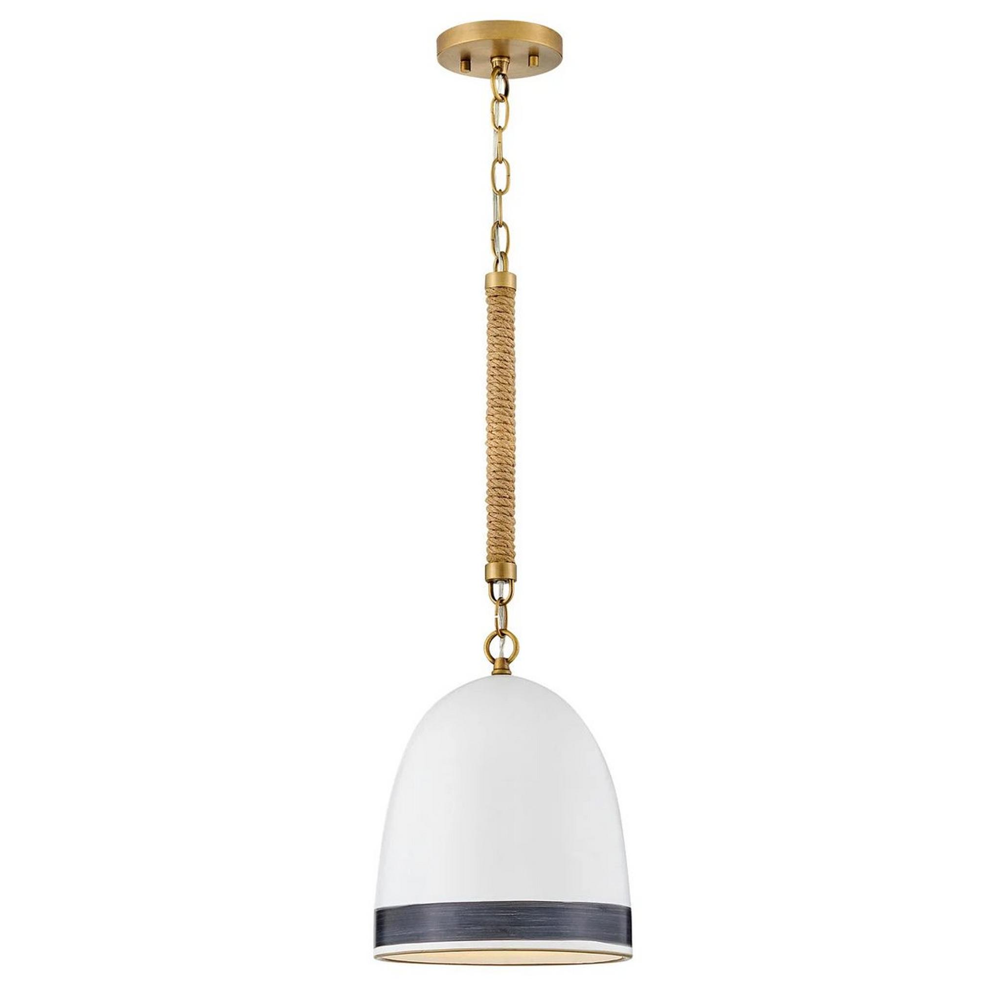 Rope Wrapped Pendant | Shades of Light