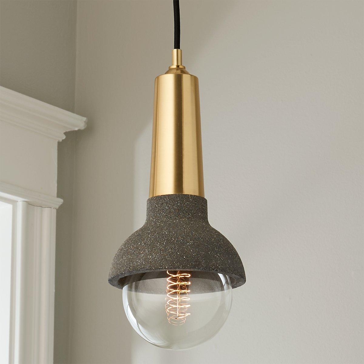 Capped Concrete Pendant | Shades of Light