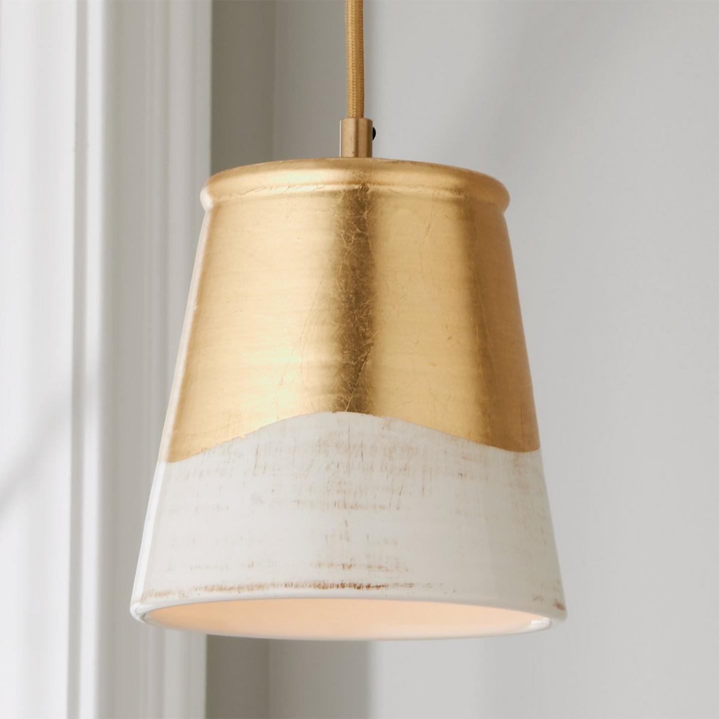 Gold Wave Pendant | Shades of Light