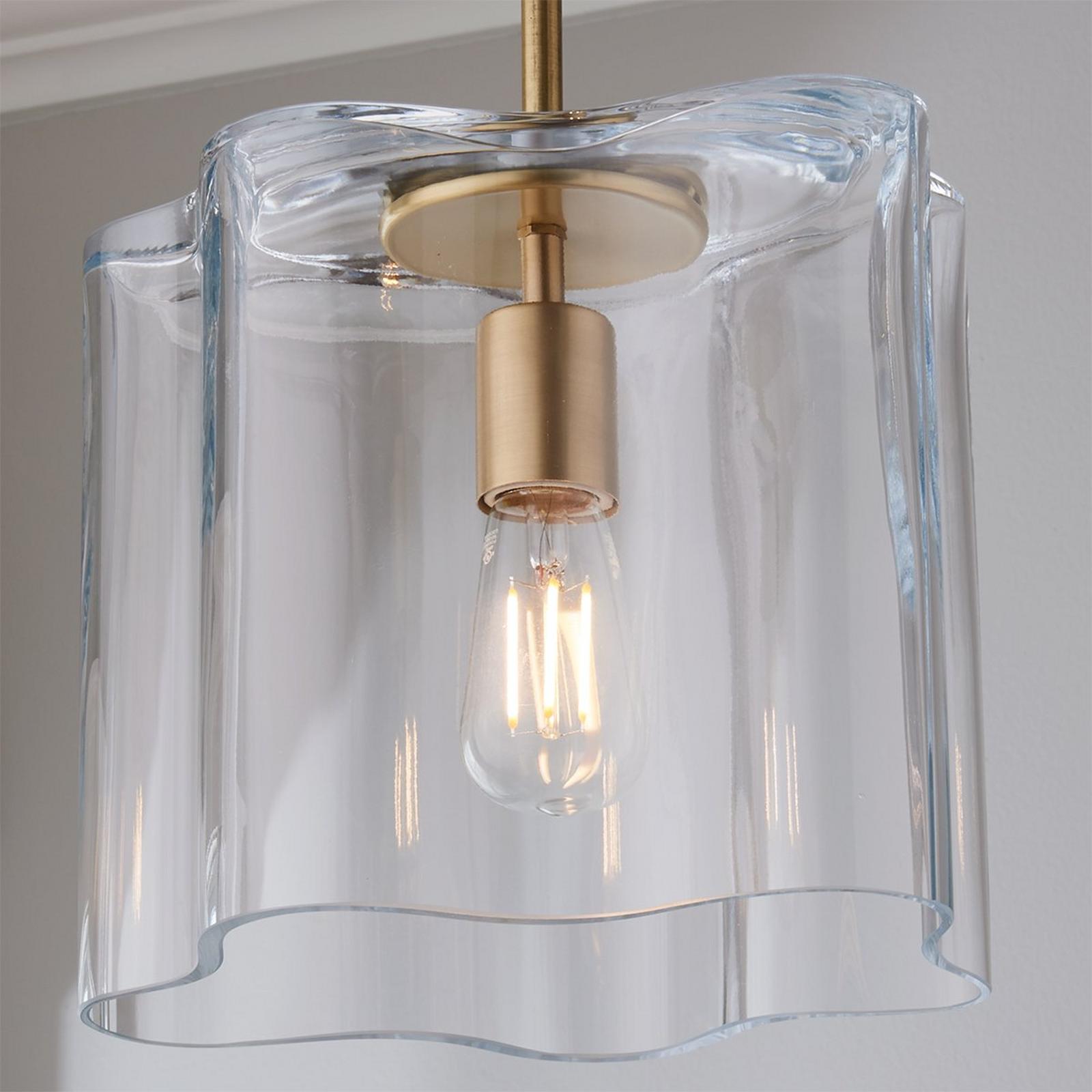 Amoeba Clear Pendant | Shades of Light