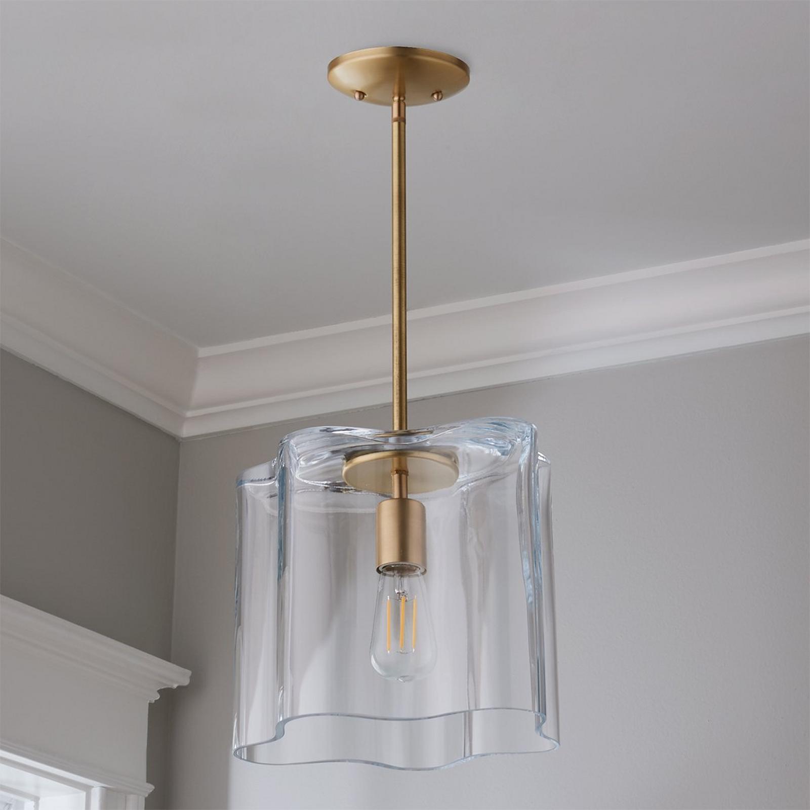 Amoeba Clear Pendant | Shades of Light