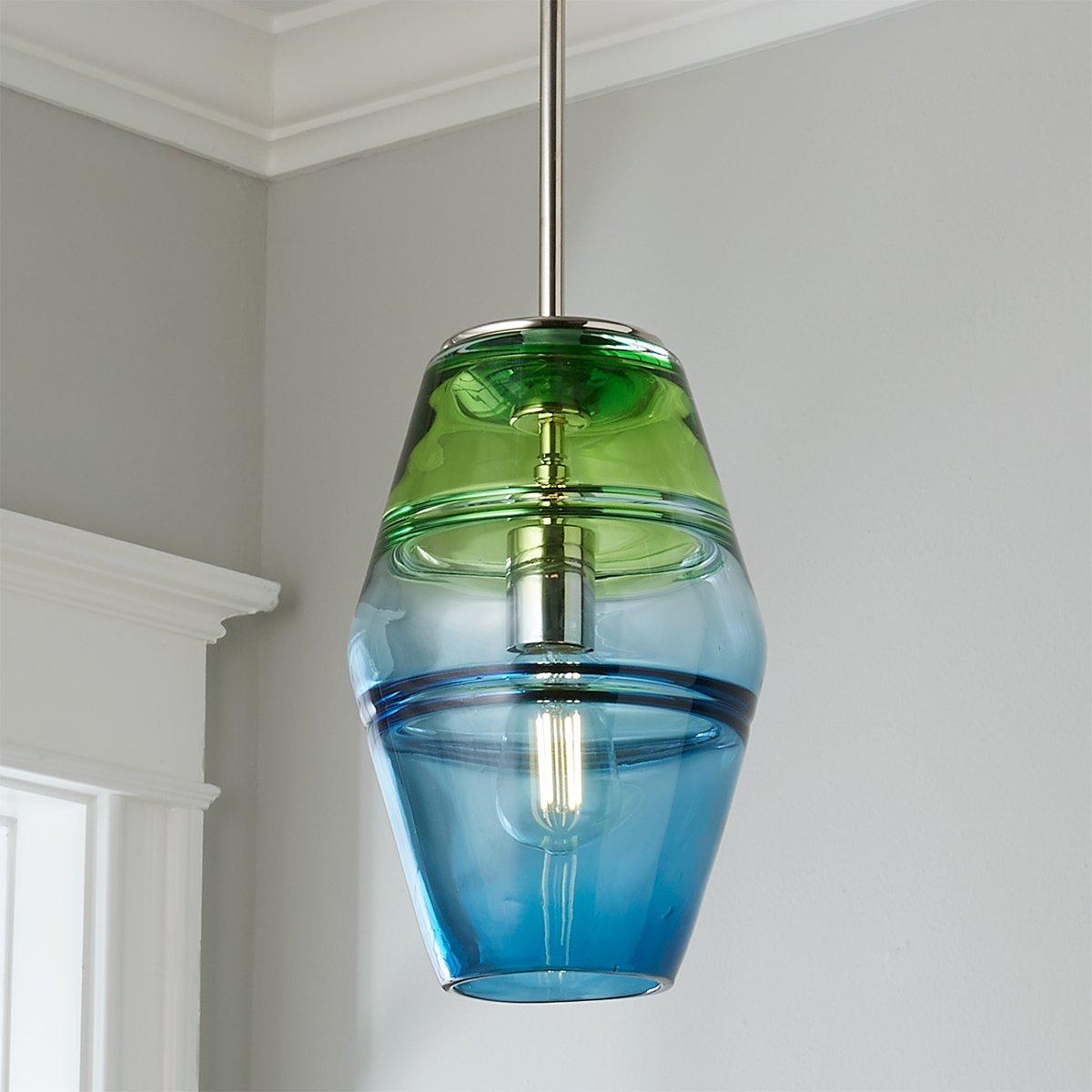 Fused Art Glass Pendant | Shades of Light