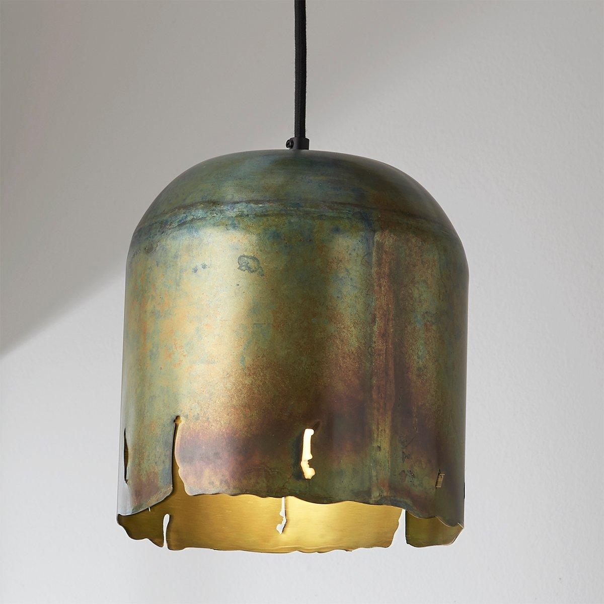 Vintage Verdigris Pendant | Shades of Light