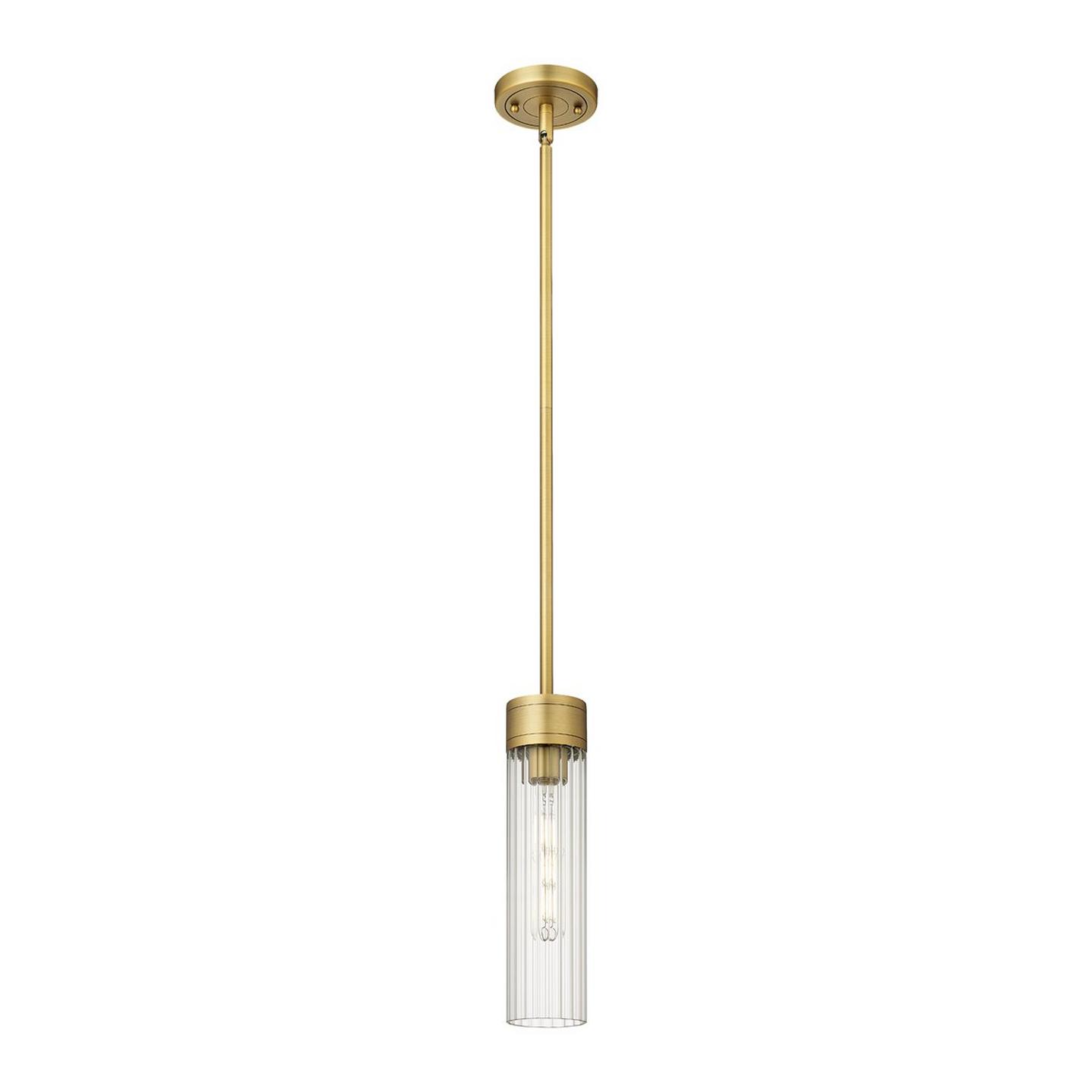 Malika Clear Glass Pendant | Shades of Light