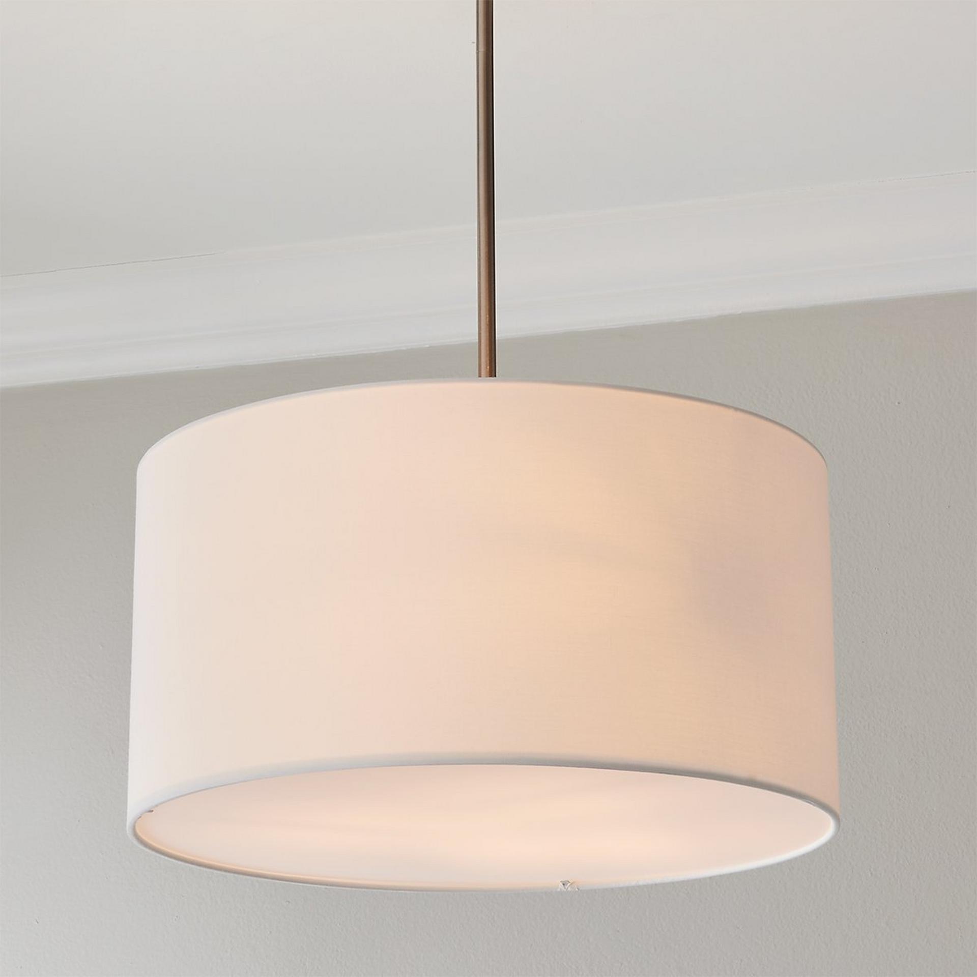 Soft Allure Drum Pendant | Shades of Light