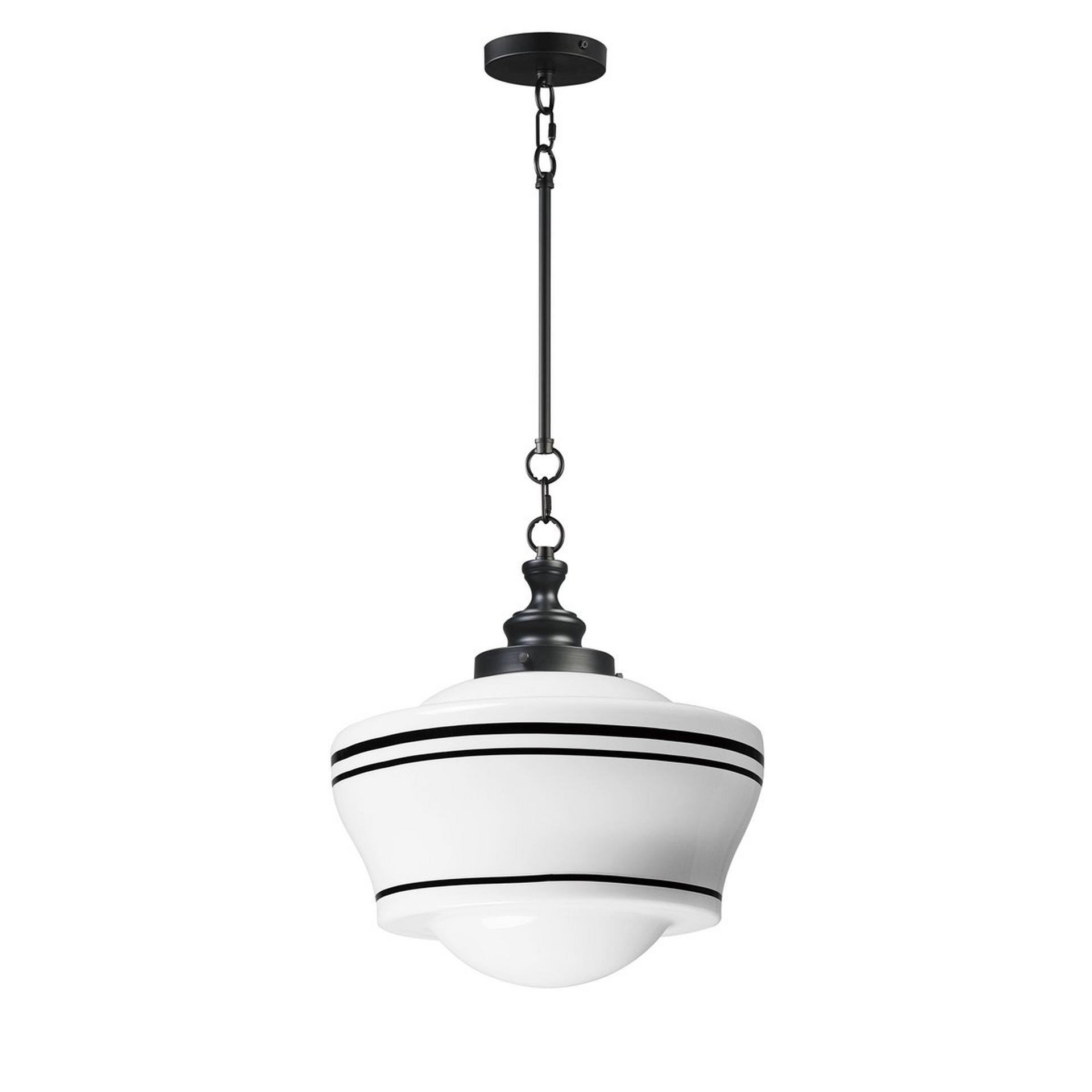 Varsity Schoolhouse Pendant - Senior | Shades of Light