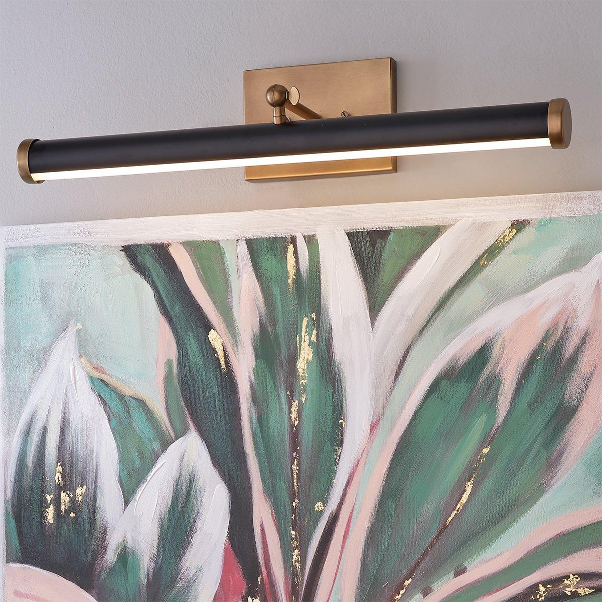 Two Tone LED Picture Light - Medium | Shades of Light