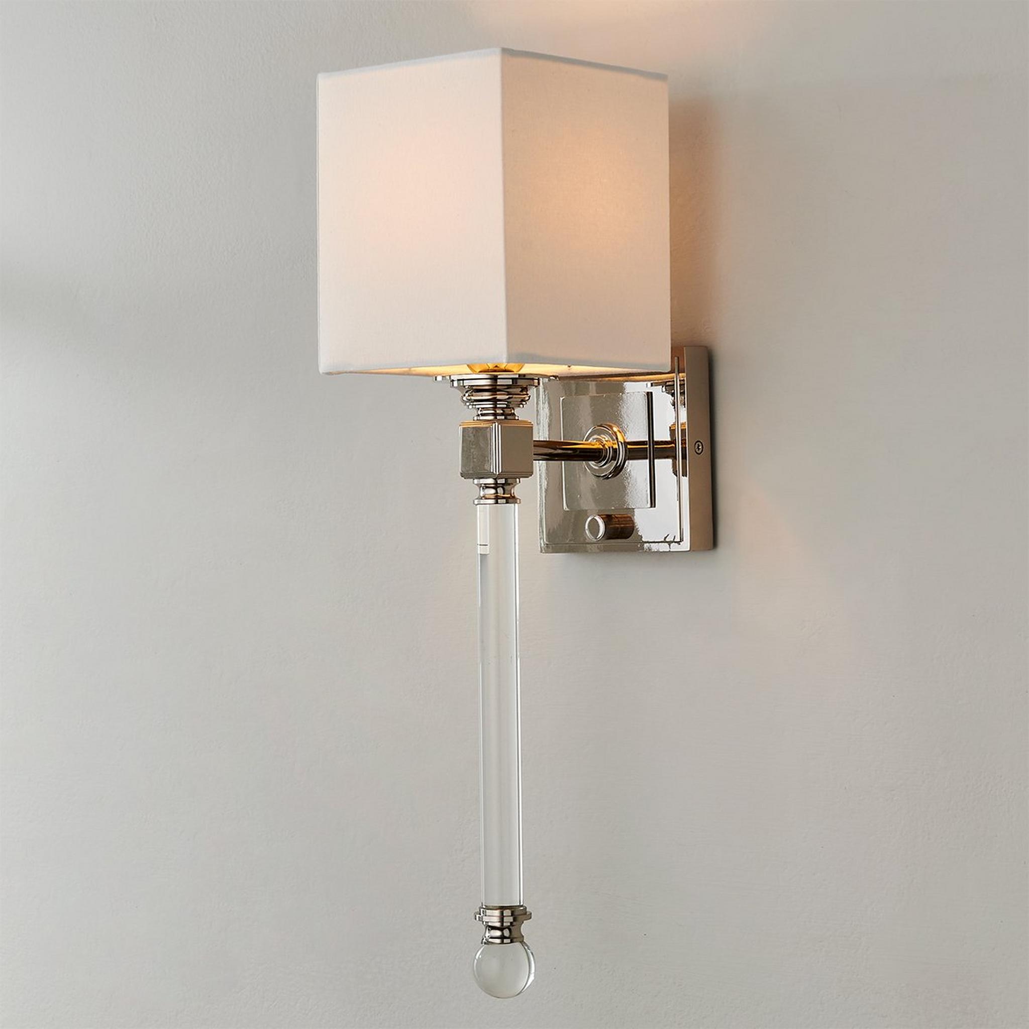 Chic Sophisticate Crystal Torch Sconce | Shades of Light