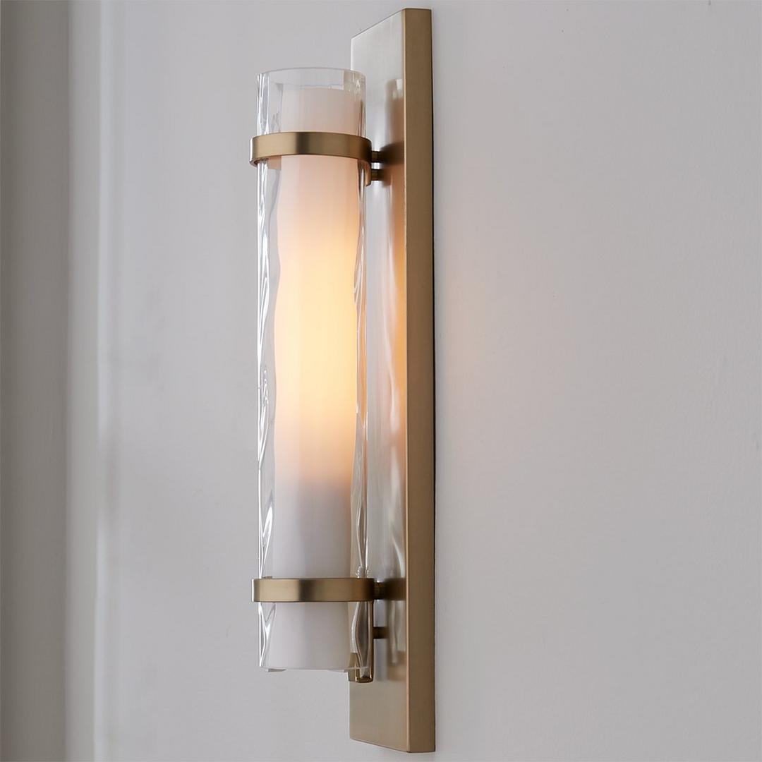 Wave Pattern Sconce - Large | Shades of Light