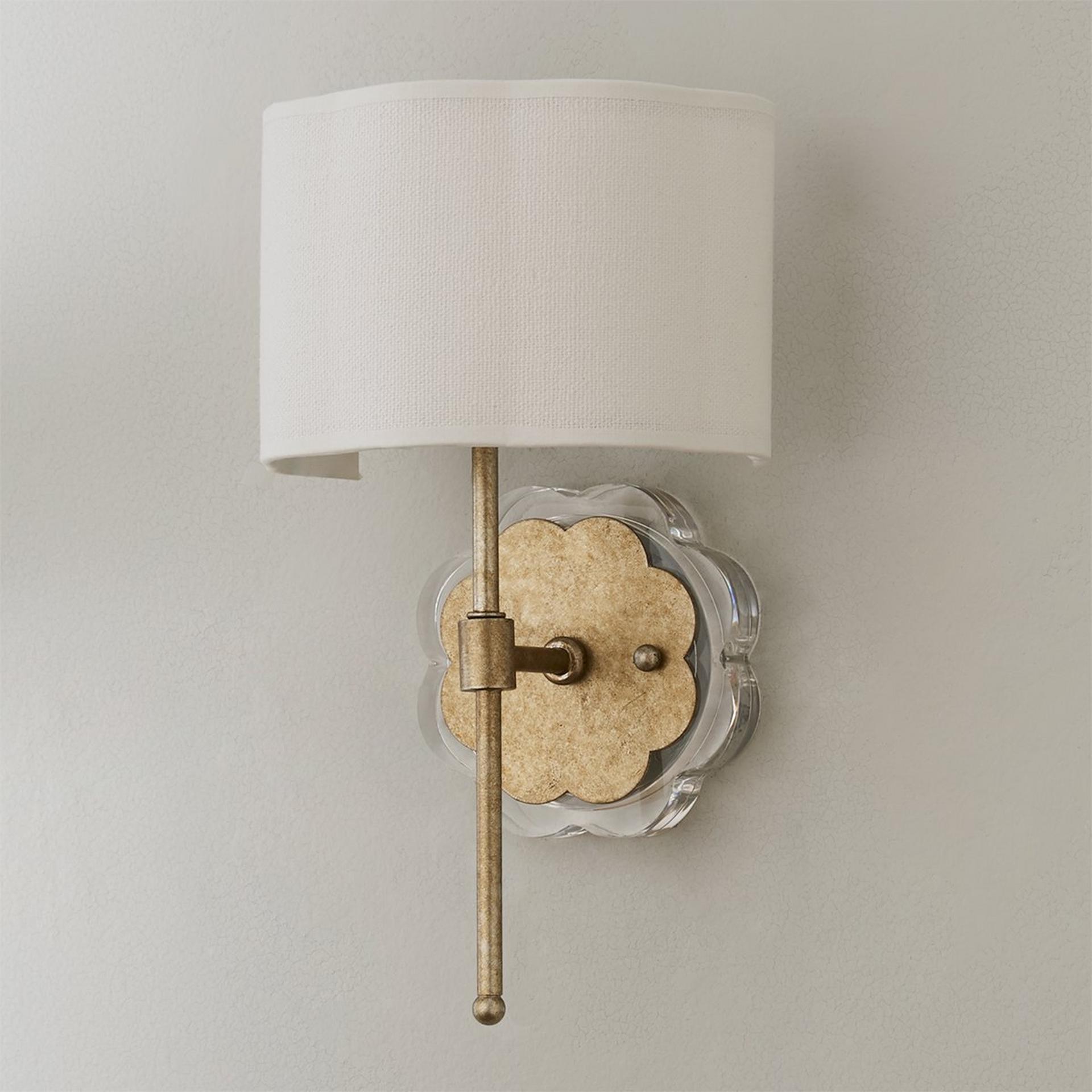 Scalloped Daisy Shade Sconce | Shades of Light