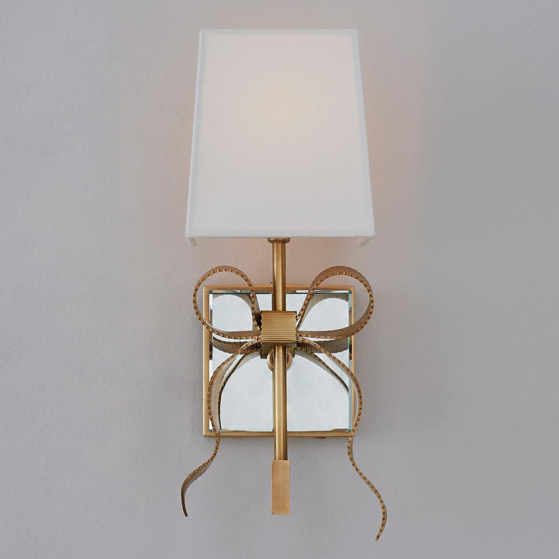 kate spade new york Ellery Gros-Grain Bow Sconce | Shades of Light