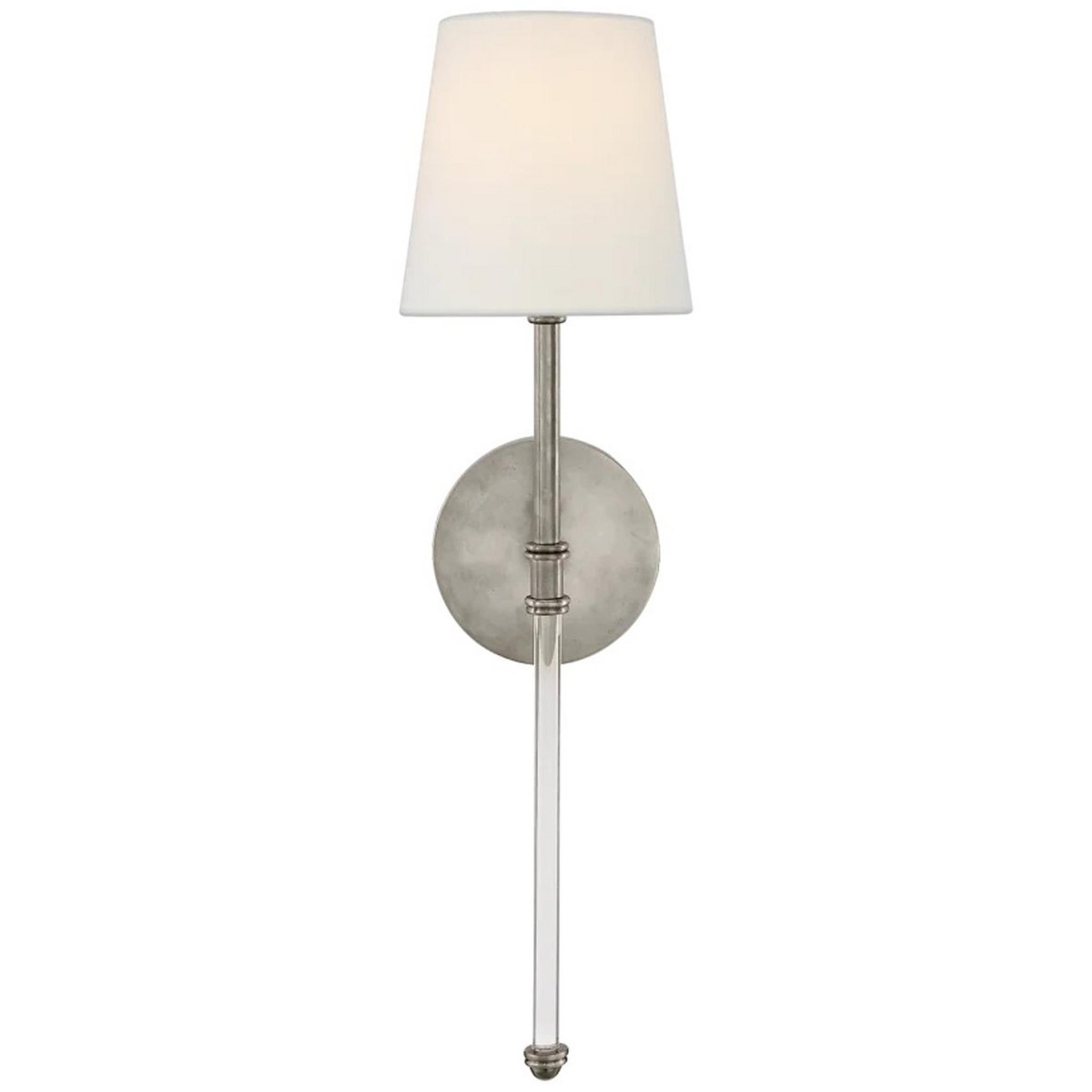 Contemporary Shaded Rod Sconce | Shades of Light