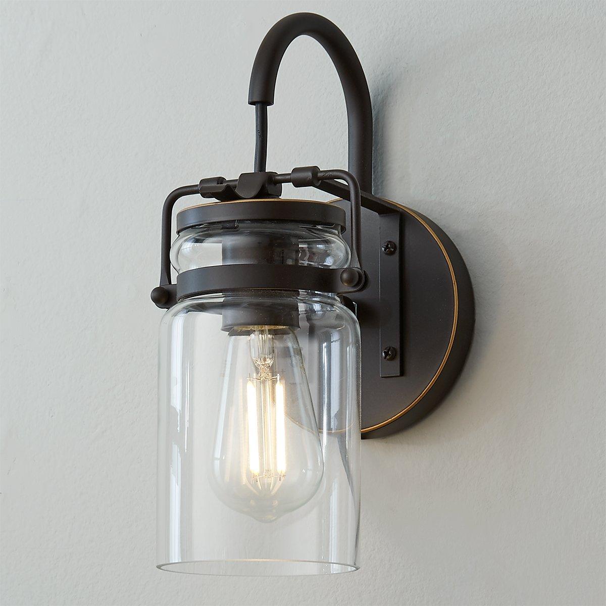Modern Mason Jar Sconce | Shades of Light