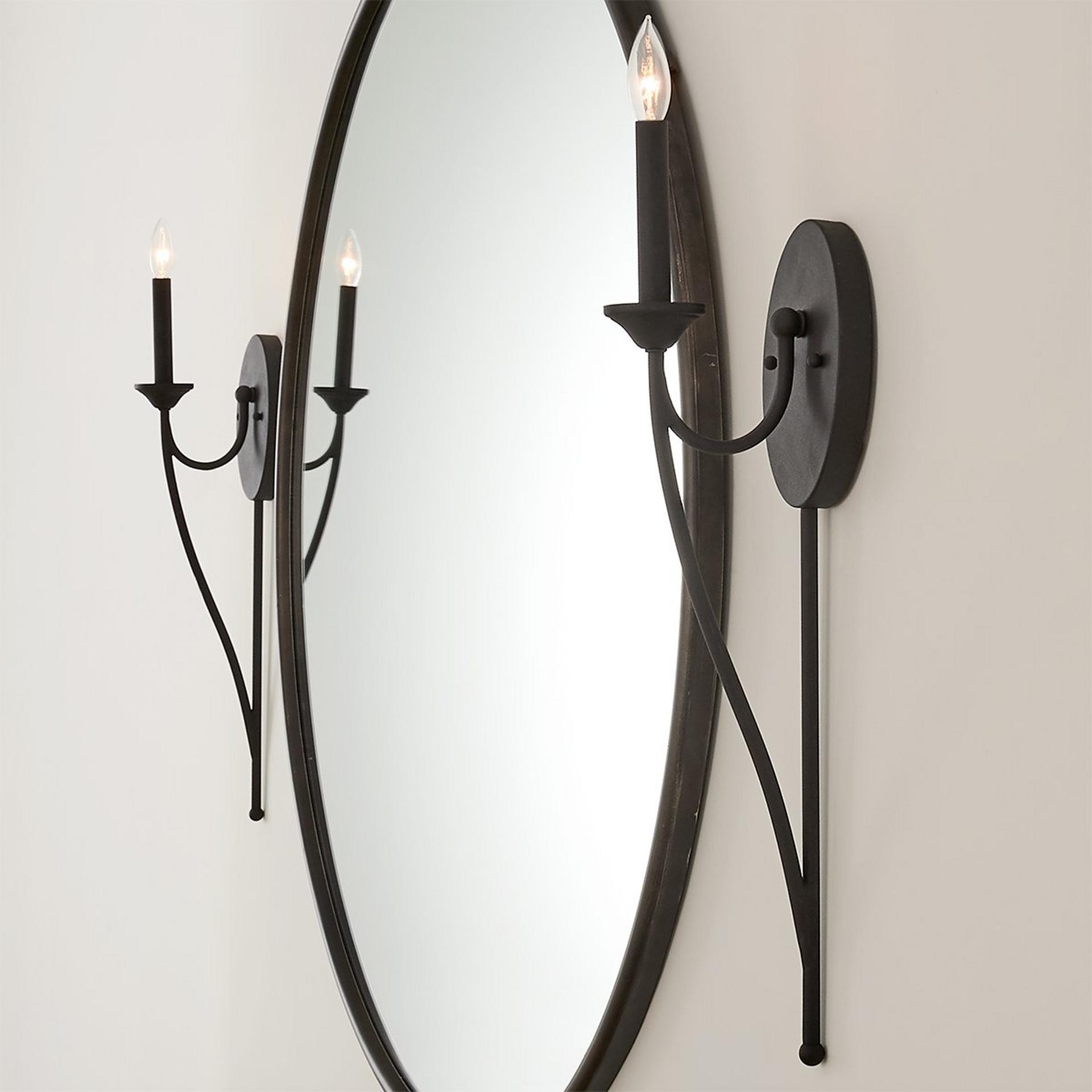Transitional Colonial Wall Sconce | Shades of Light