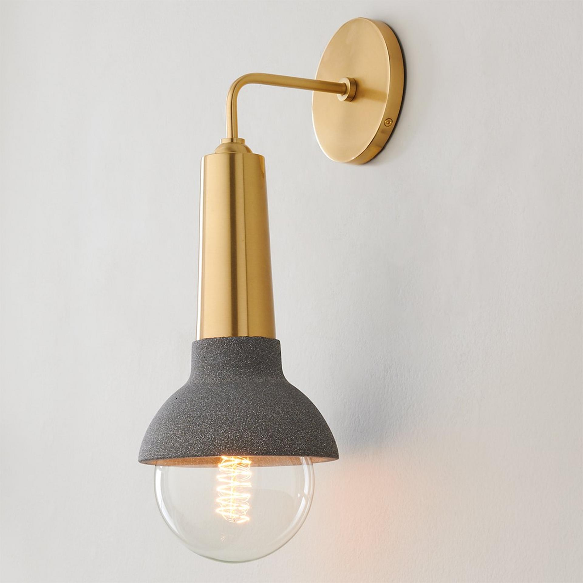 Capped Concrete Sconce | Shades of Light