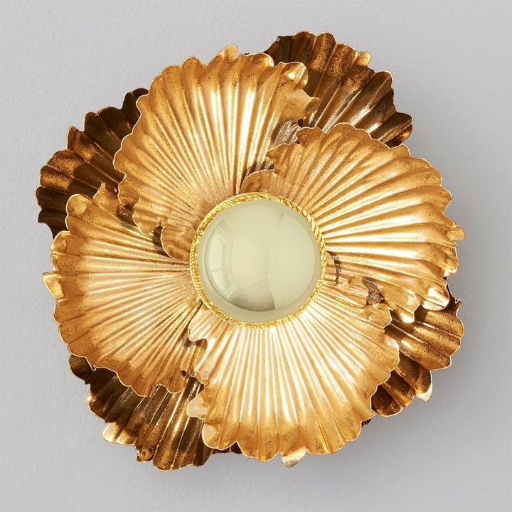 Glam Lotus Flower Sconce | Shades of Light