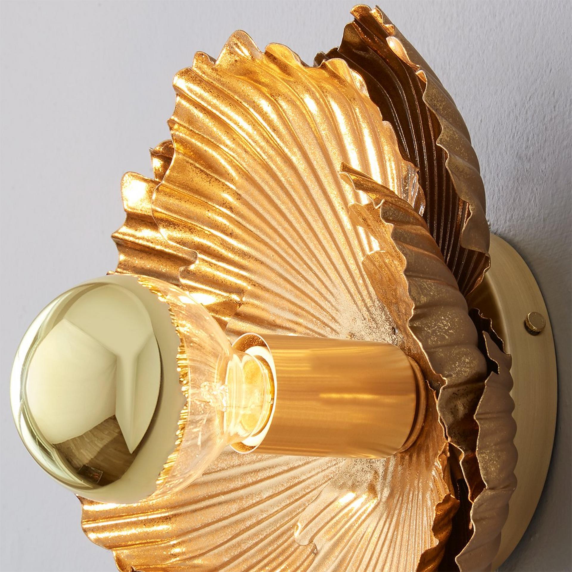 Glam Lotus Flower Sconce | Shades of Light