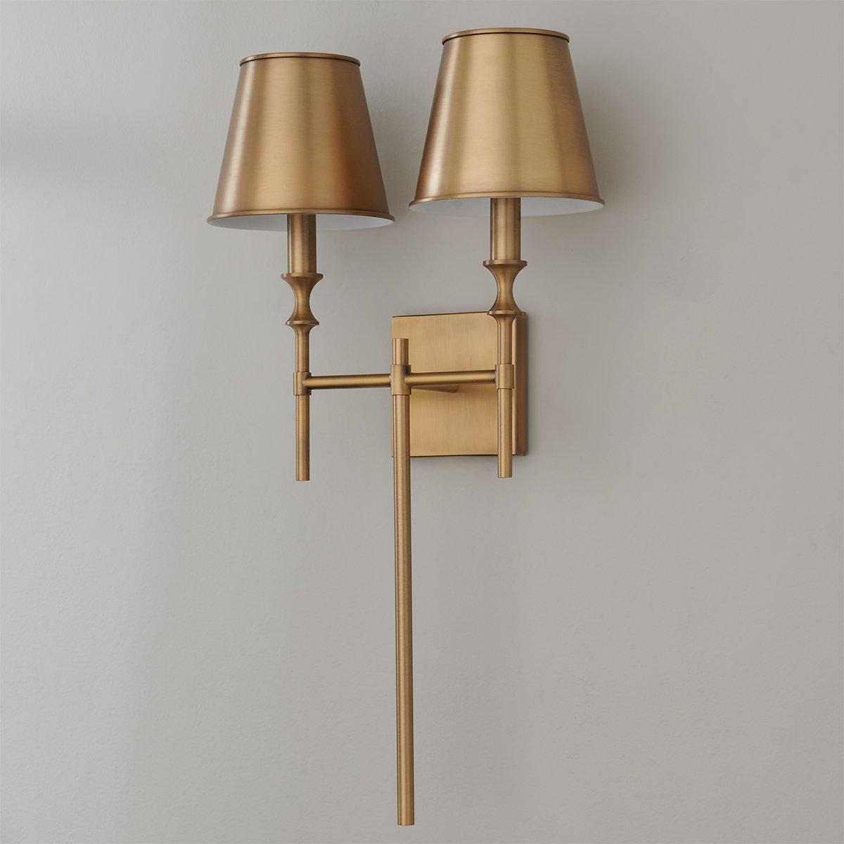 Antigue Double Sconce | Shades of Light