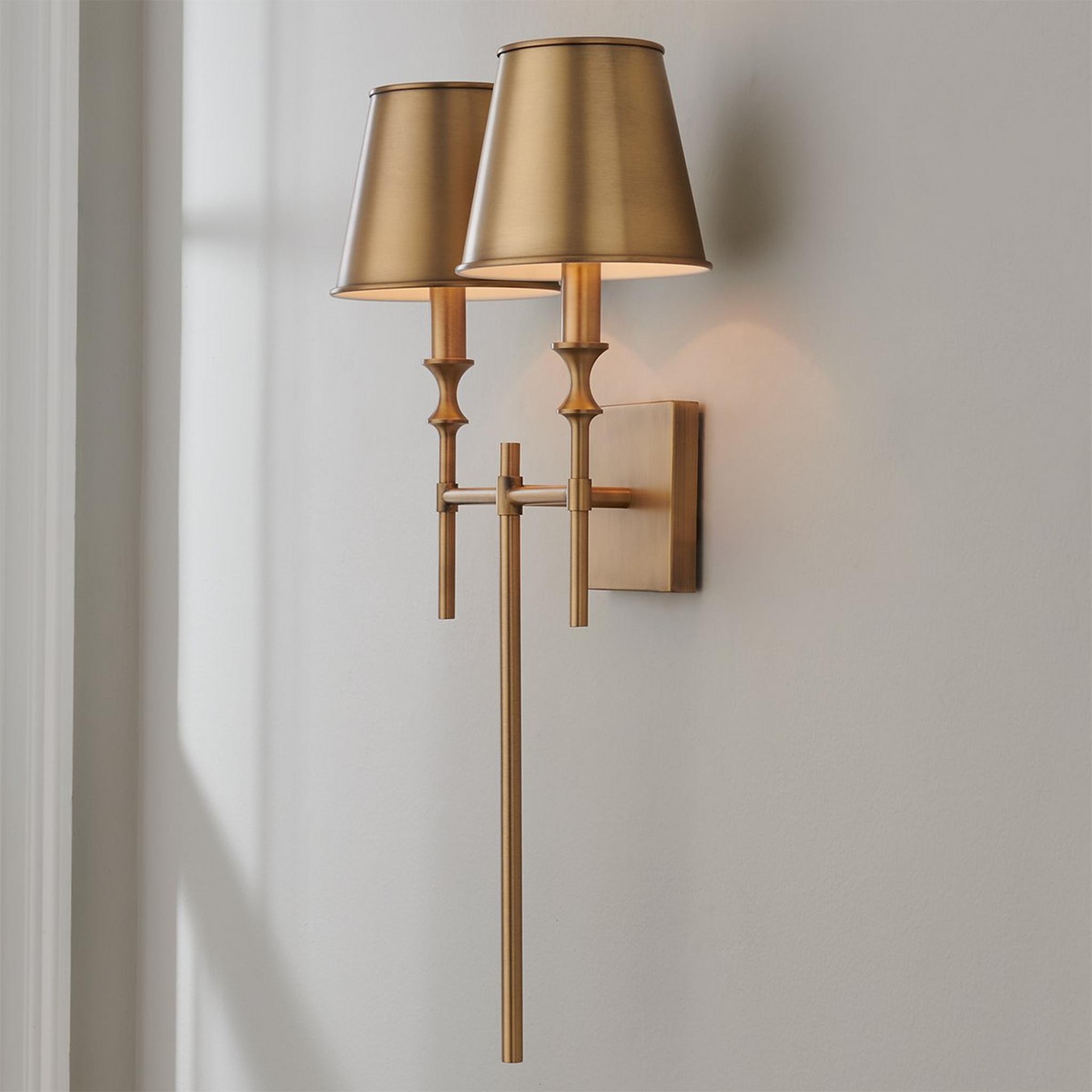 Antigue Double Sconce | Shades of Light