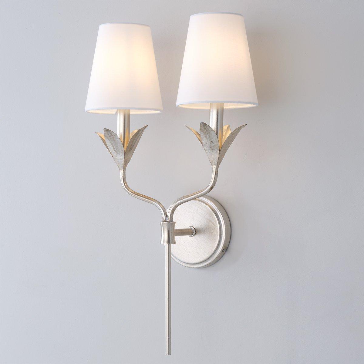 Olive Leaf Stem Sconce - 2 Light | Shades of Light