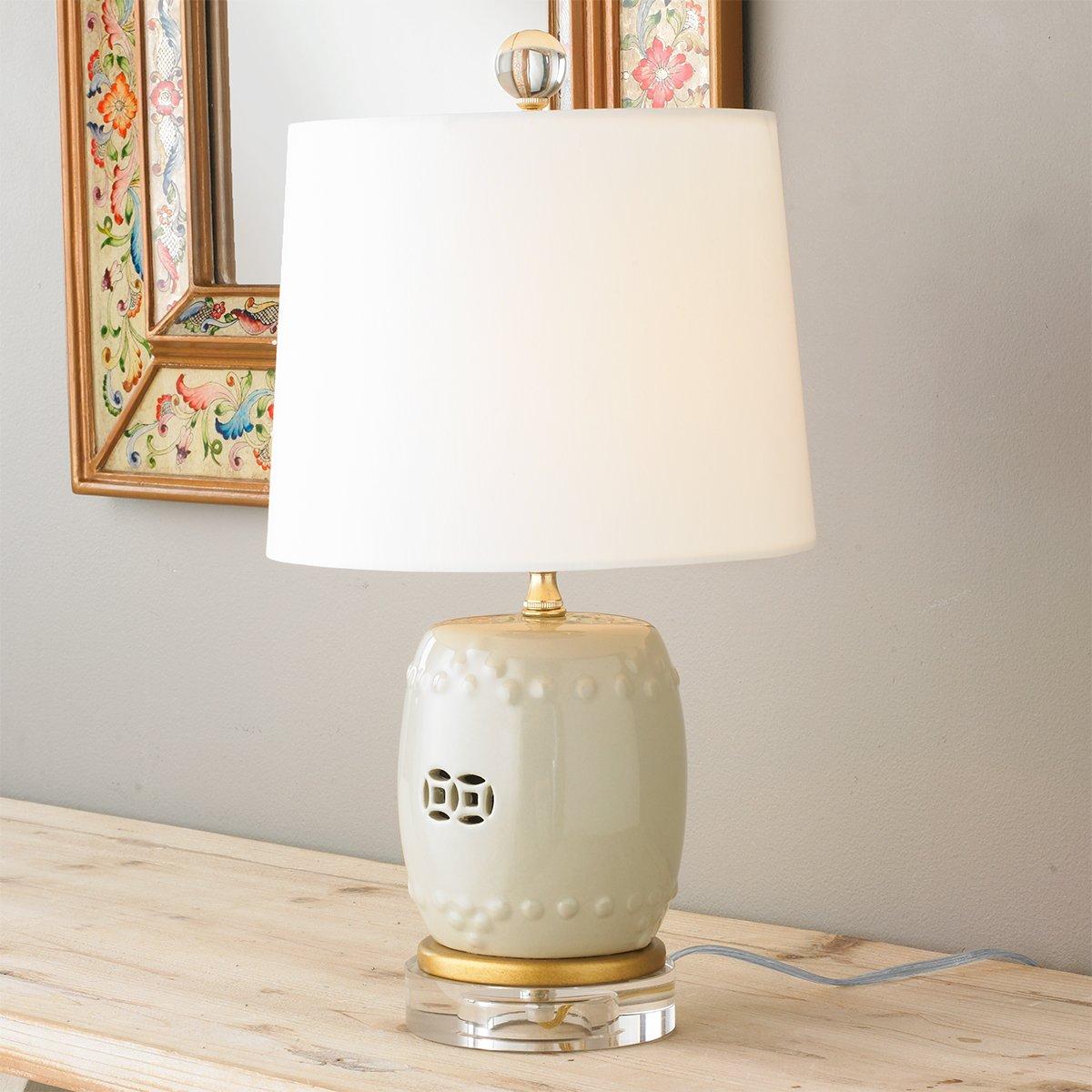 Porcelain Drum Mini Table Lamp | Shades of Light