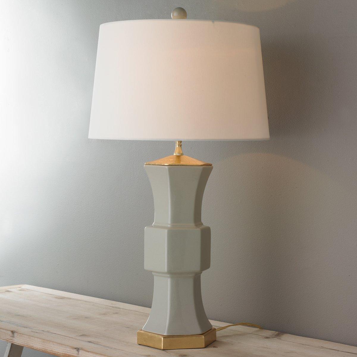 Hexagonal Column Table Lamp | Shades of Light