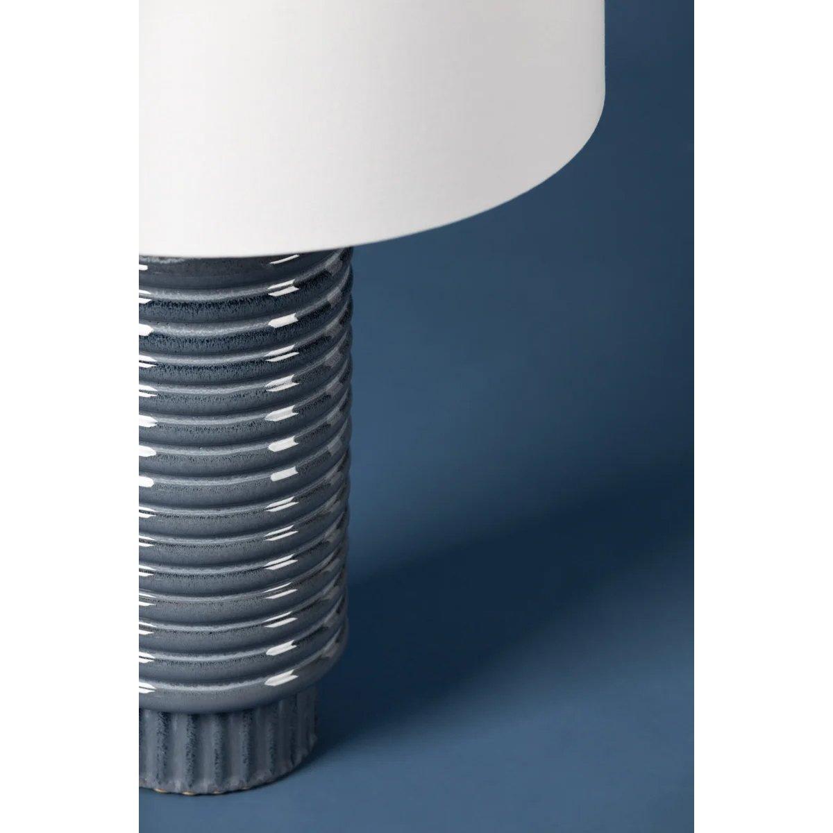 Ribbed Ceramic Table Lamp | Shades of Light