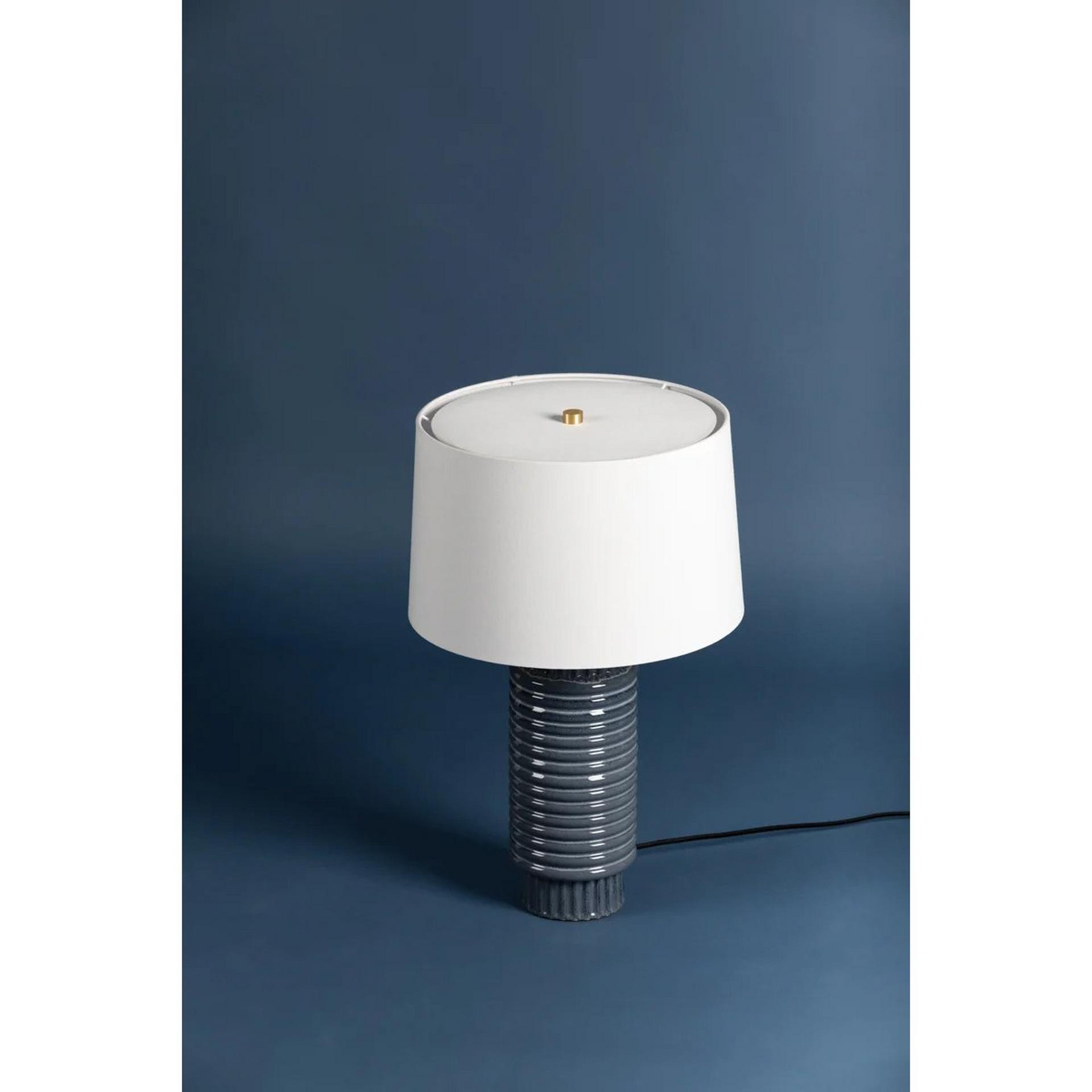 Ribbed Ceramic Table Lamp | Shades of Light