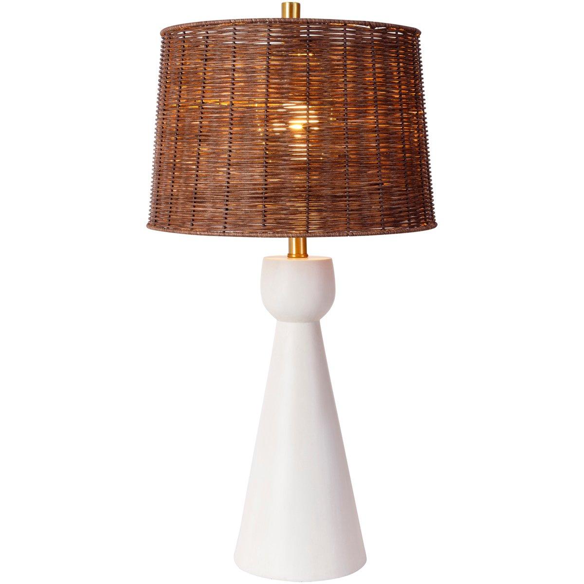 Bridget Rattan Table Lamp | Shades of Light