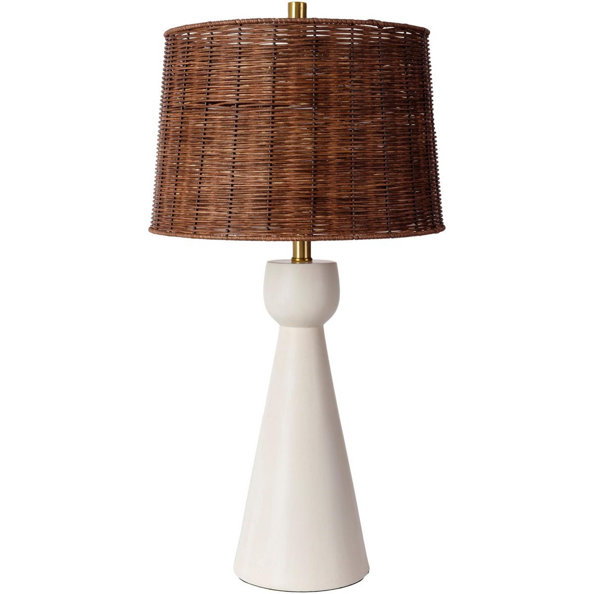 Bridget Rattan Table Lamp | Shades of Light
