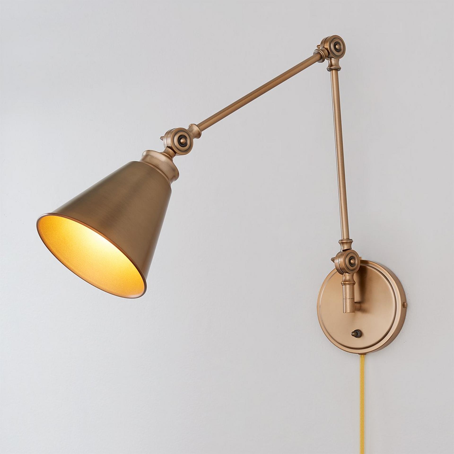 Adjustable Arm Cone Swing Arm | Shades of Light