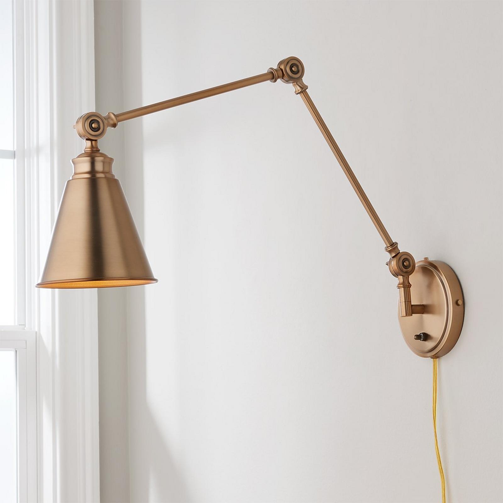 Adjustable Arm Cone Swing Arm | Shades of Light