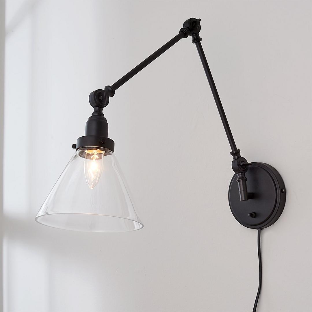 Industrial Triangle Shade Swing Arm | Shades of Light