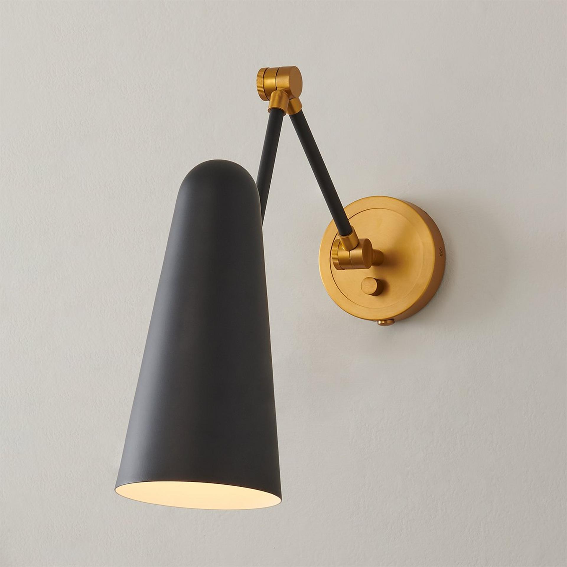 Yancie Arched Swing Arm | Shades of Light