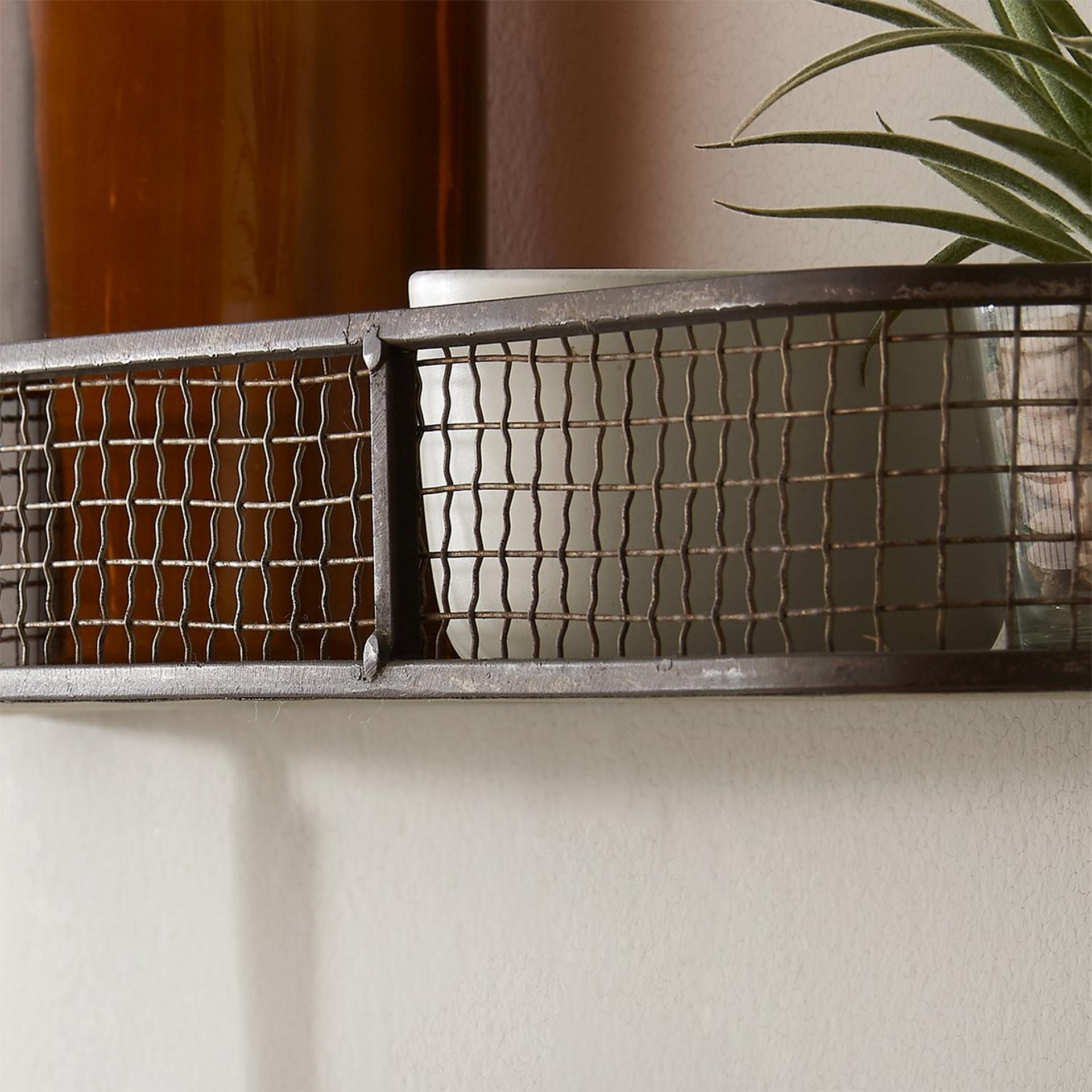 Industrial Grid Shelves - Set of 2 | Shades of Light