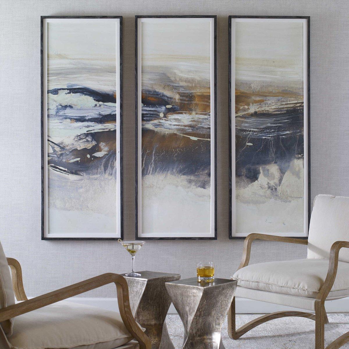Astratto Triptych Wall Art - Set of 3 | Shades of Light