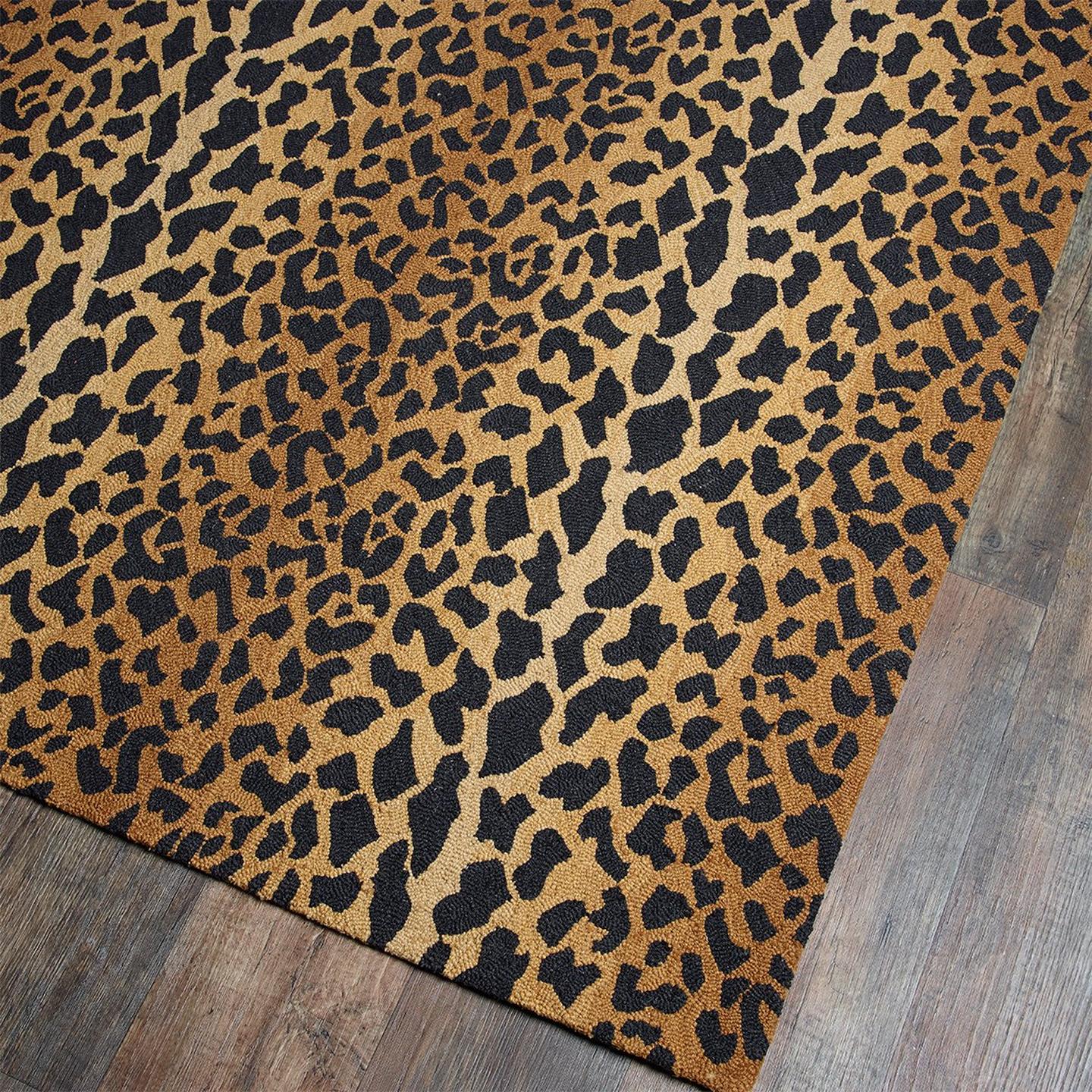 Wool Leopard Rug | Shades of Light