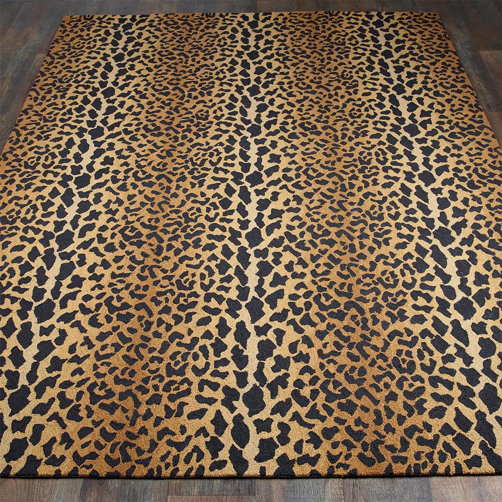Wool Leopard Rug | Shades of Light