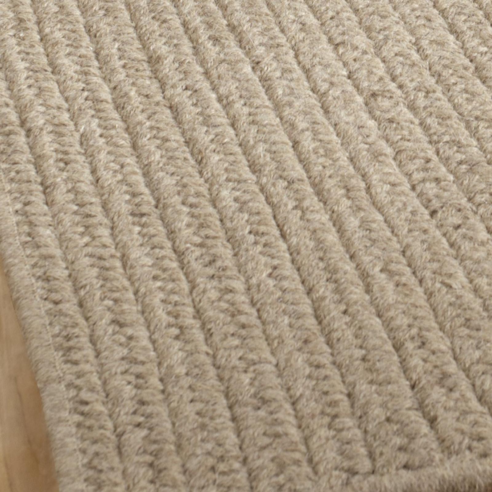 Eco-Friendly Solid Braided Wool Rugs | Shades of Light