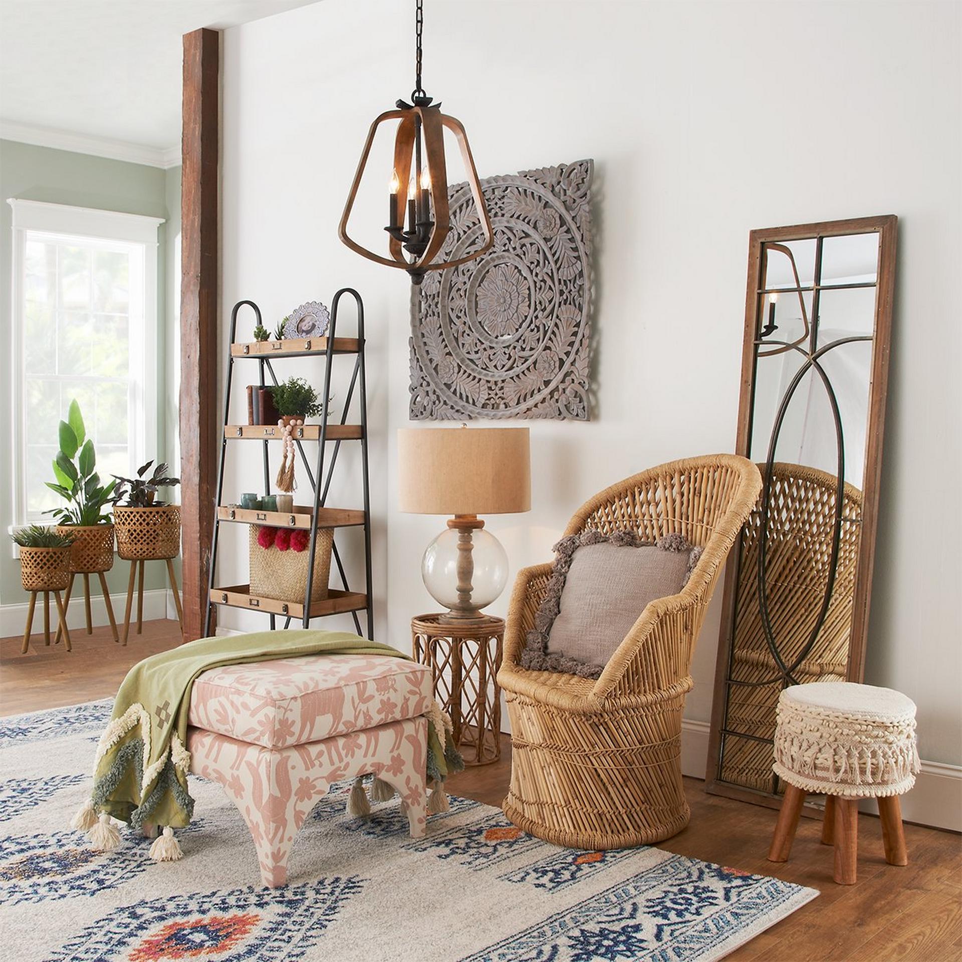 Bamboo Throne Chair | Shades of Light