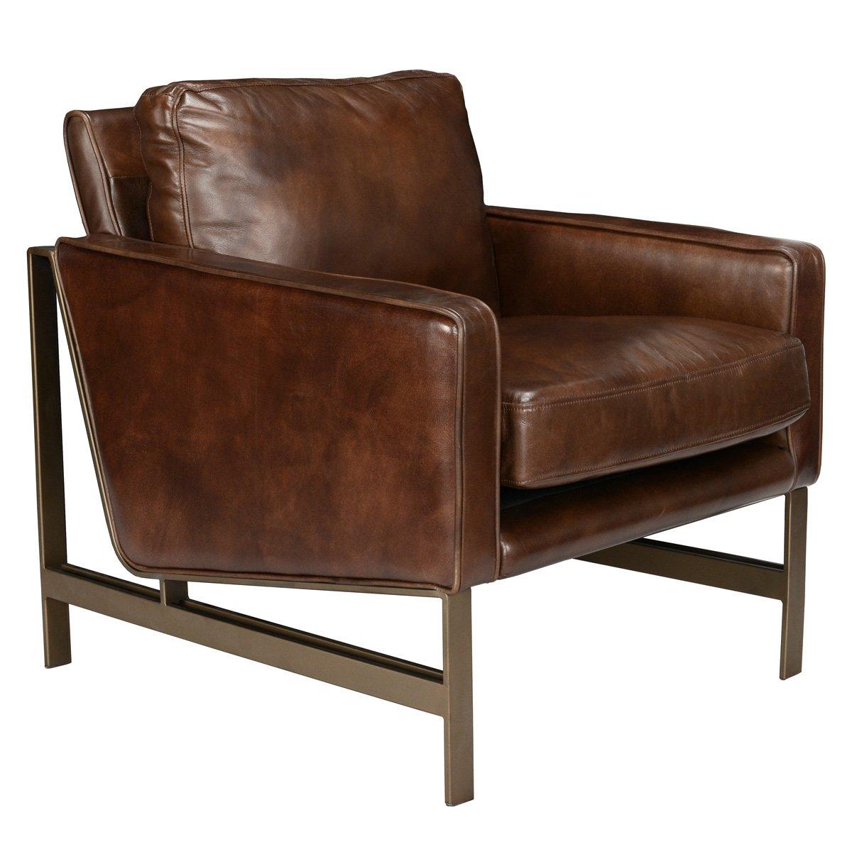 Godwin Leather Club Chair | Shades of Light