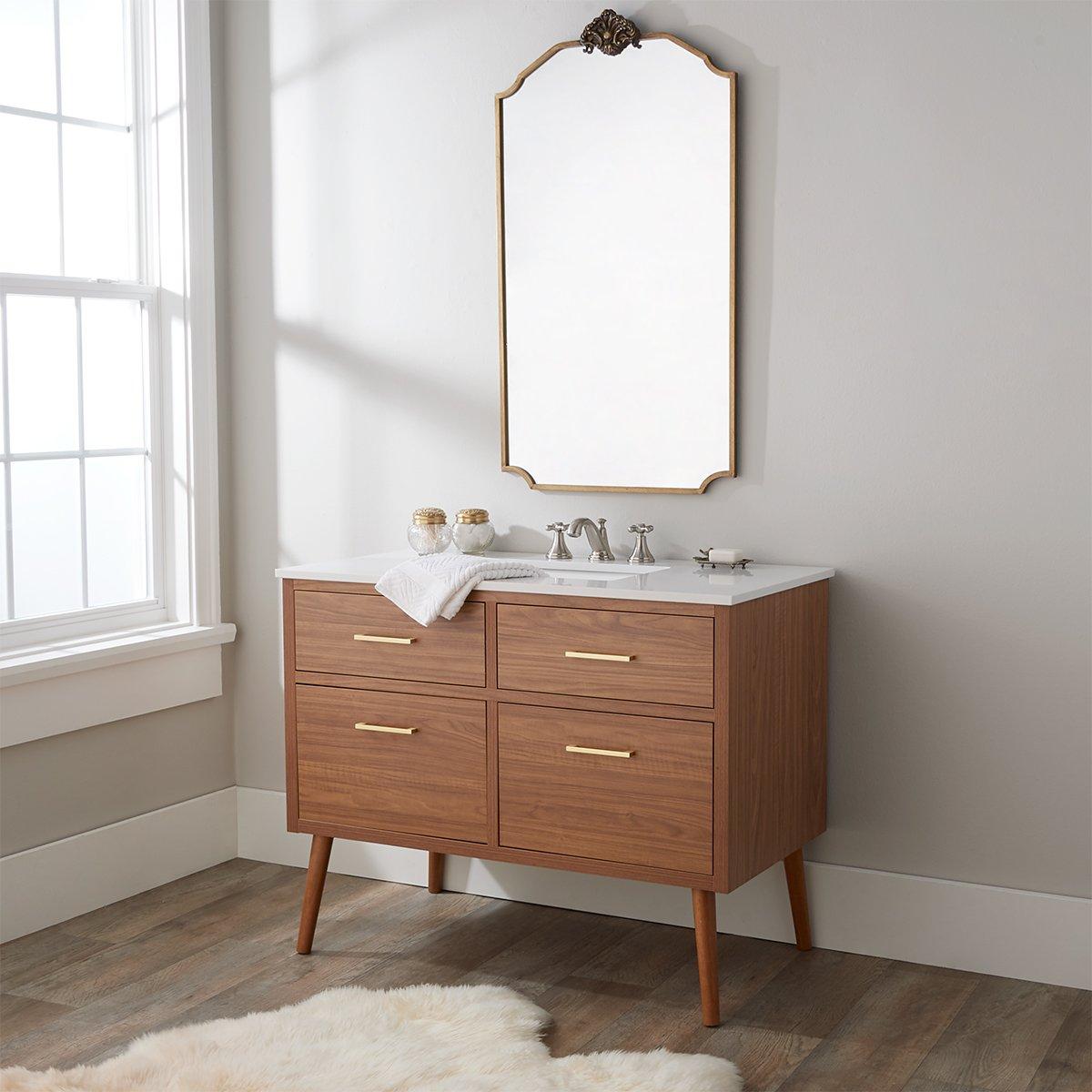 Baxter 42" Vanity - Wood | Shades of Light