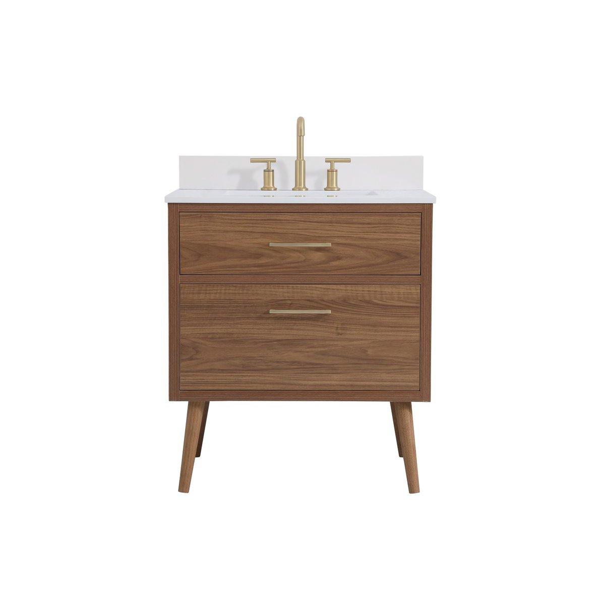 Baxter 30" Vanity - Wood | Shades of Light