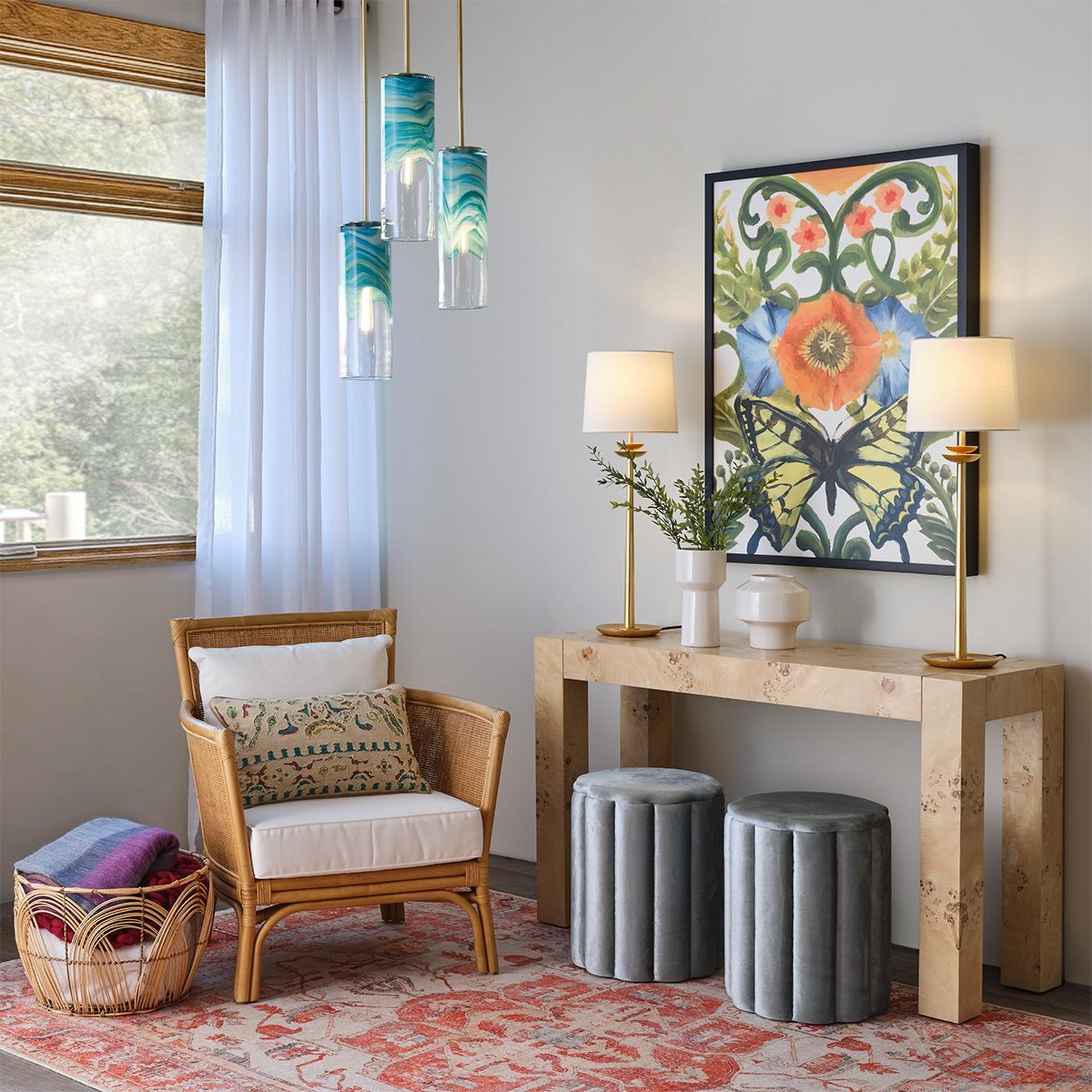 Clover Ottoman | Shades of Light